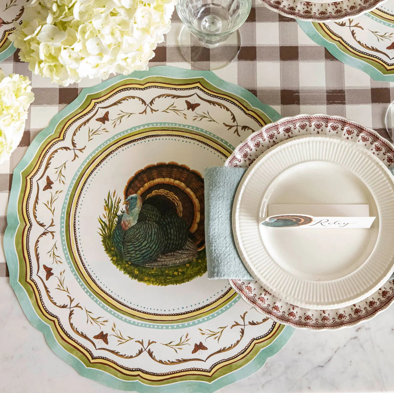 Die-Cut Heritage Turkey China – Matilda's Life Style