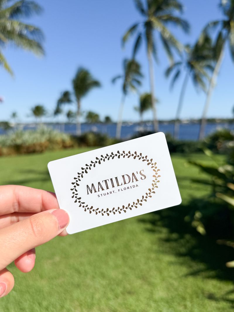Matilda's Gift Card – Matilda's Life Style